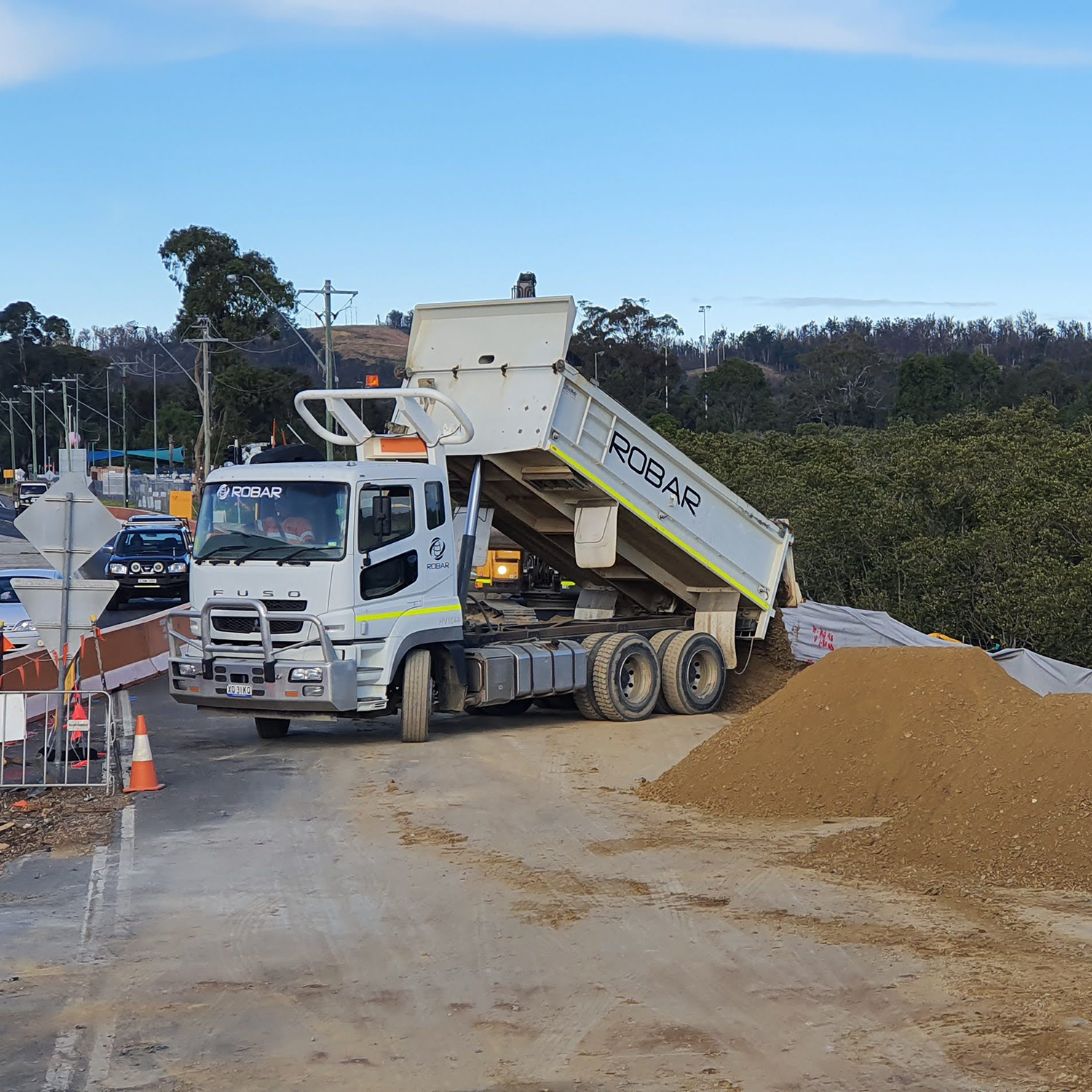 Tandem Tipper Truck Hire - Brisbane & Adelaide | ROBAR Rentals